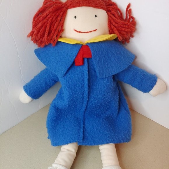 Madeline | Toys | Vintage Madeline 5 Plush Doll Eden Co 199 Cartoon ...